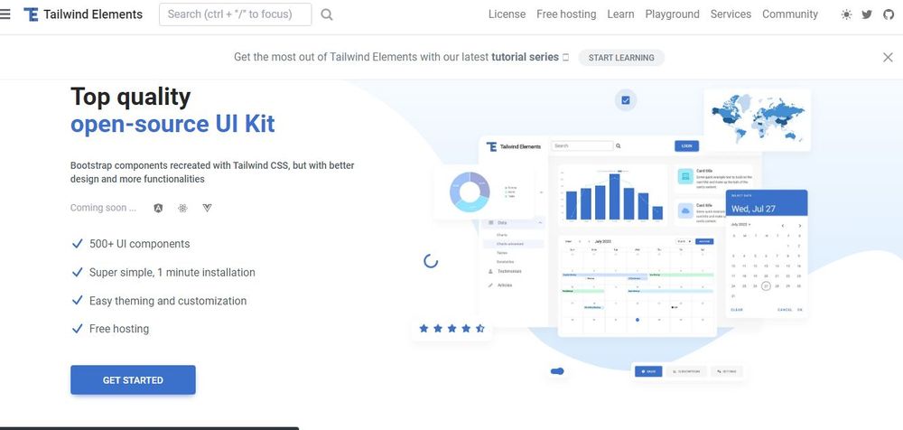 10 best Tailwind CSS component and template collections
