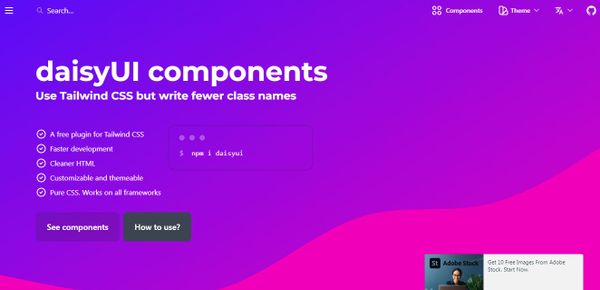 10 best Tailwind CSS component and template collections