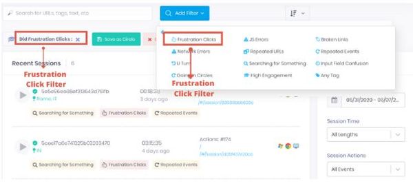 Rage Clicks, Dead Clicks, Error Clicks, and Page Performance ...