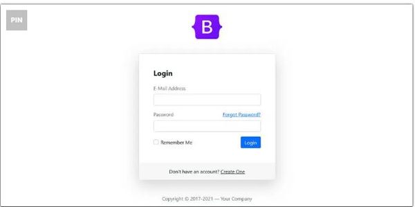 Top 10 login form designs in Bootstrap with CSS and HTML