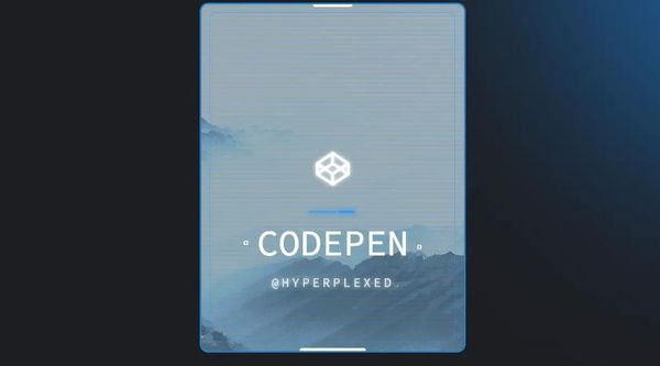 Top 20 Card designs Codepen with HTML CSS